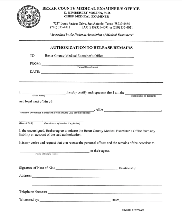 Forms Library - Meadowlawn Funeral Home